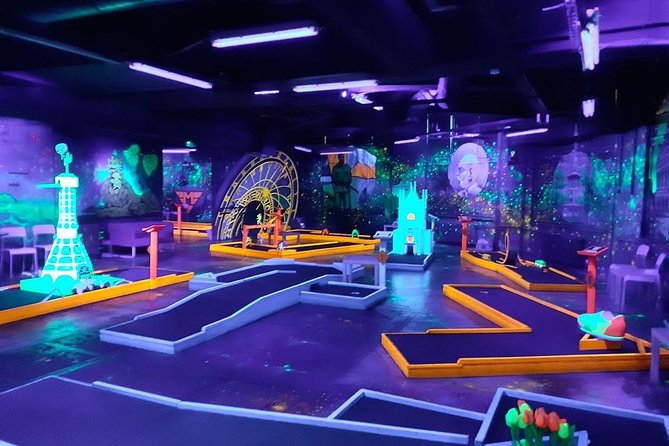Prague Black Light Mini Golf Admission Ticket - Meeting Point and Transportation