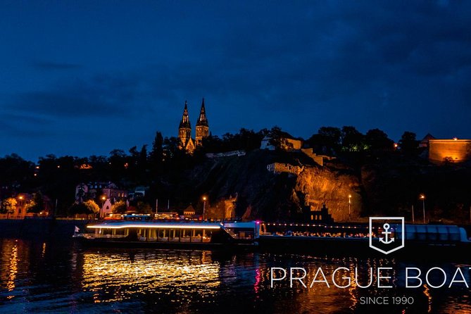 Prague Boats 3-hours Crystal Dinner Cruise - Live Music and Entertainment