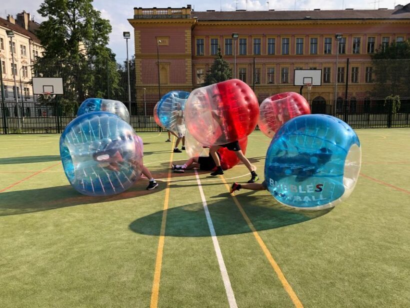 Prague: Bubbles football in city centre of Prague - Equipment and Facilities