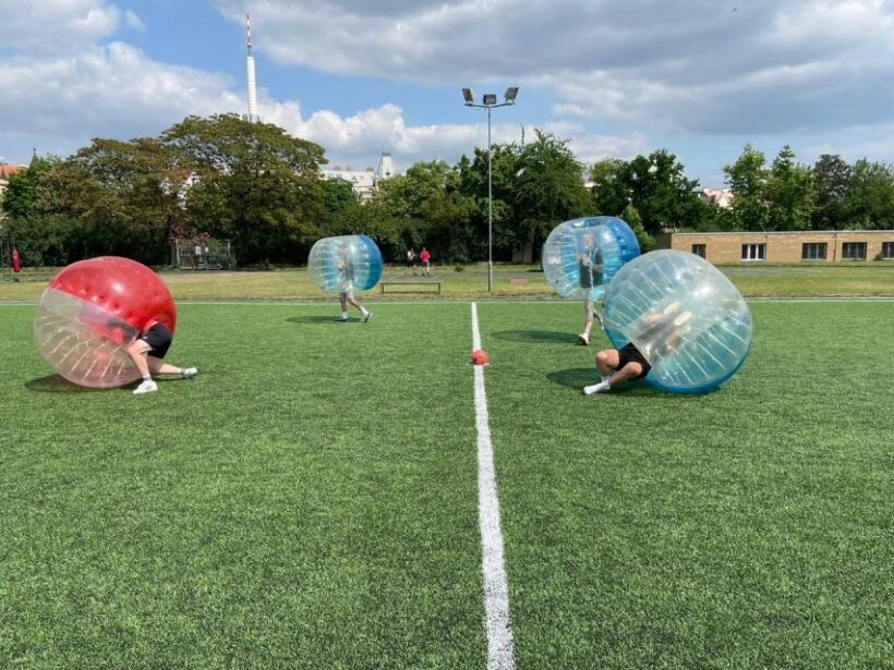 Prague: Bubbles football - Zorb Football in centrum - Included in Your Booking