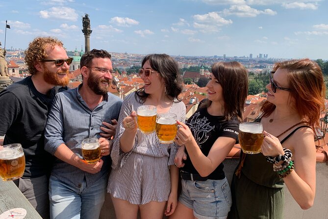 Prague Castle and Pubs Tour With Drinks Included - Meeting and End Points
