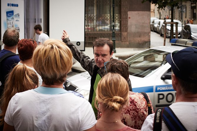 Prague Communism History and Nuclear Bunker Tour - Franz Kafka Statue and Contemporary Art