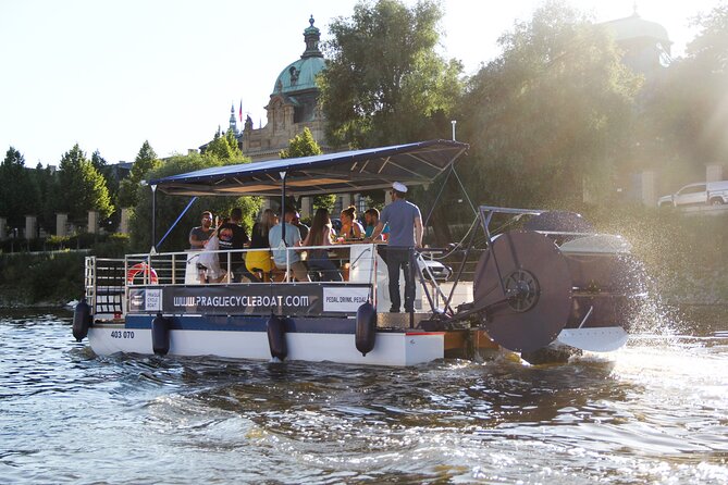 Prague Cycle Boat - The Swimming Beer Bike - Music and Entertainment Options