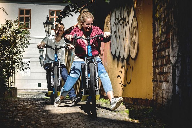 Prague E-Scooter Grand City Tour small-group with PragueWay - Stops 7 & 8: Letna Park and the Metronome