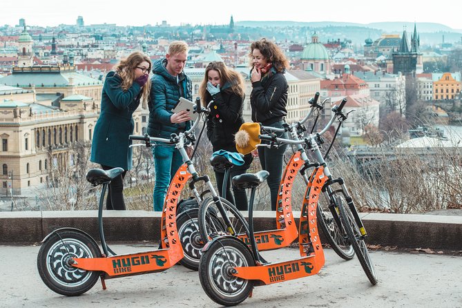 Prague E-scooter Sightseeing Small Group or Private Tour & Free Taxi Pick Up - Meeting and Pickup Information
