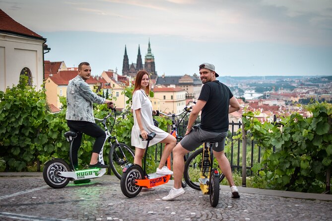 Prague E-Scooter Tour: Grand City Tour PRIVATE - Exploring the City by Electric Scooter