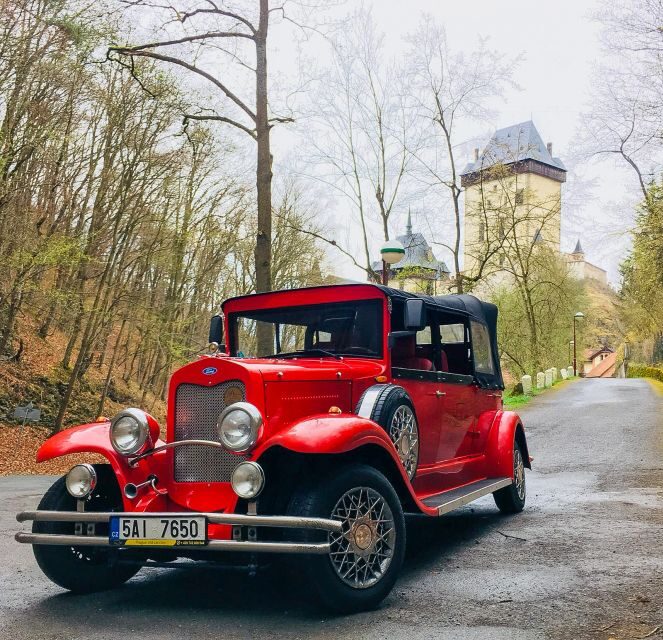 Prague: Fairytale Karlstejn Castle in Retro-Style Car - What to Expect on the Tour