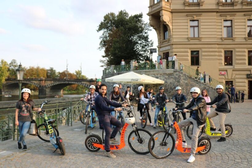 Prague: Grand Segway and eScooter Live Guided City Tour - Exploring Prague on a Double-Wheel and Two-Wheel Adventure
