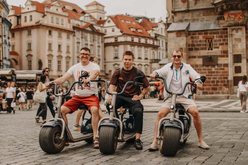 Prague: Guided Fat Tire e-Scooter Tour - The Itinerary and What You’ll Experience