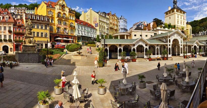 Prague: Karlovy Vary Day Trip with Watchtower and Funicular - Free Time to Explore