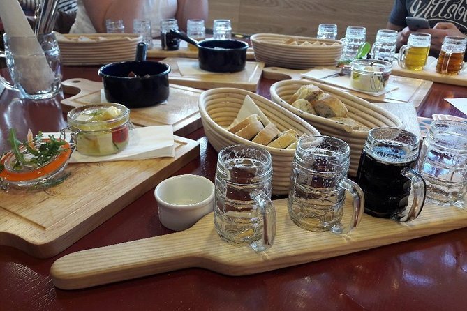 Prague Mini-Breweries Beer Tour With Czech Appetizers - Itinerary and Highlights of the Tour