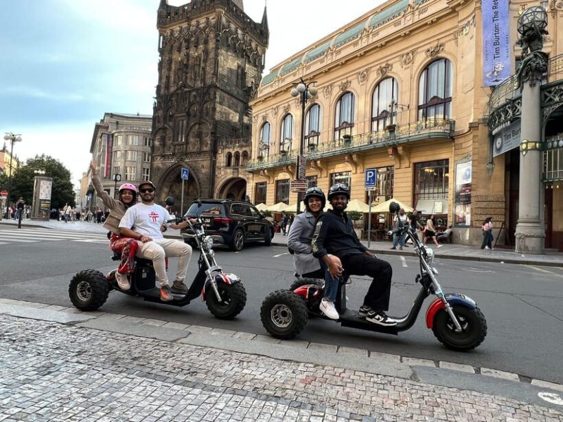 Prague Monastery & Panoramic Viewpoint Electric Trike Tour - The Experience on the Ground and on the Road