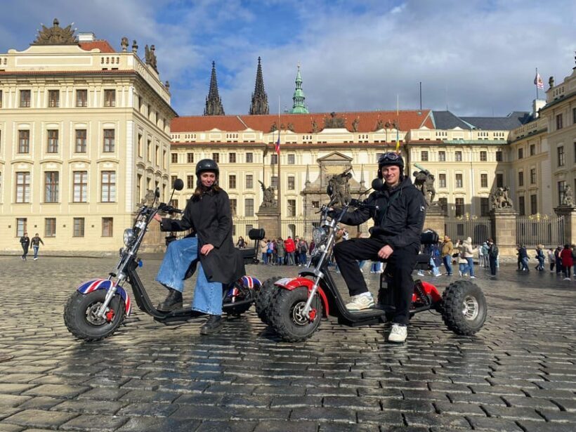 Prague Monastery & Panoramic Viewpoint Electric Trike Tour - Authentic traveler feedback