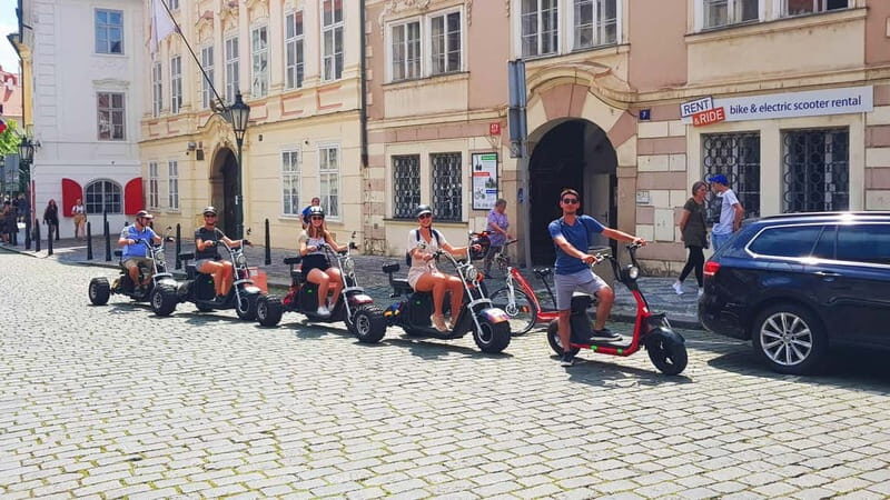 Prague: Panoramic Viewpoints Guided Electric Tricycle Tour - Key Points