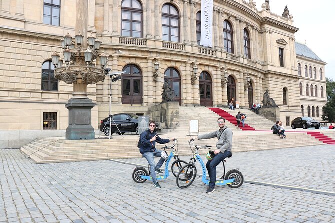Prague Panoramic Views e-bike and e-Scooter guided Tour - Frequently Asked Questions