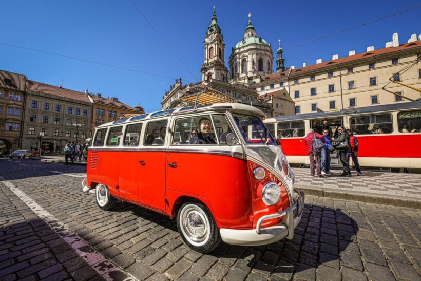 Prague: Private Sightseeing Tour in original VW Samba bus - A Closer Look at the Experience