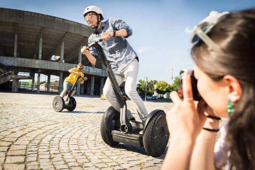 Prague: Segway Tour + Taxi Transfer & Monasteries mini-group - Key Points