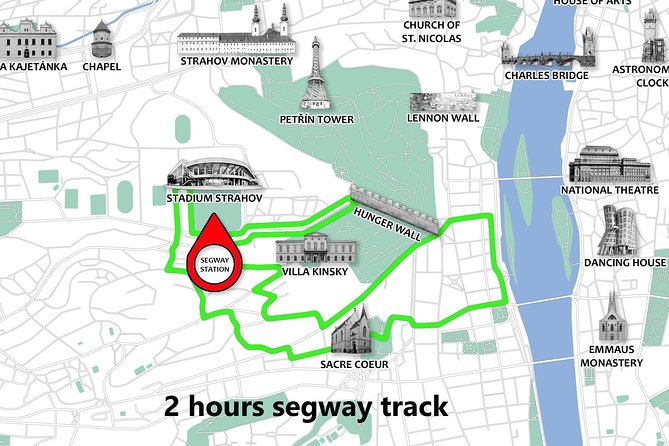 Prague Segway Tour with A Local Guide & Hotel Pick Up - The Sum Up