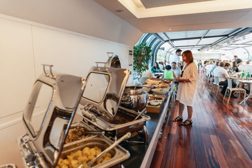 Prague: Sightseeing Dinner Cruise on Open-Top Glass Boat - Decks and Photo Opportunities