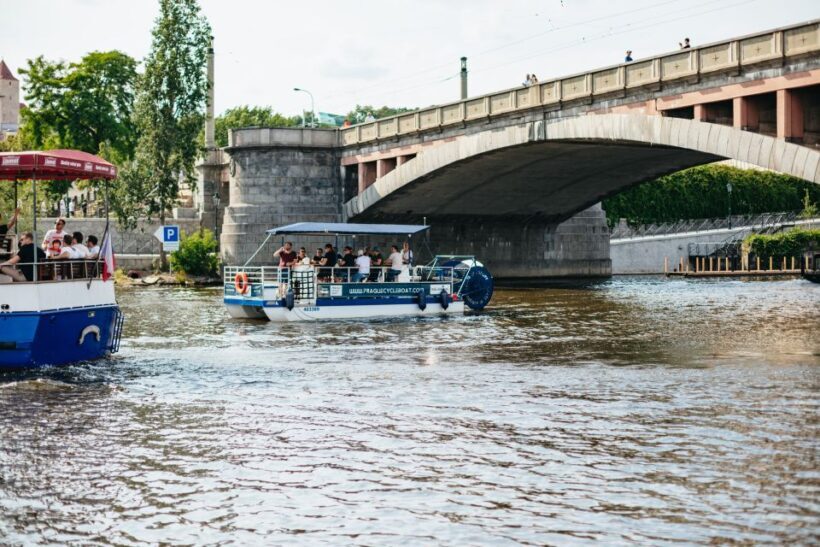 Prague: Swimming Beer Bike on A Cycle Boat - An In-Depth Look at the Cycle Boat Experience