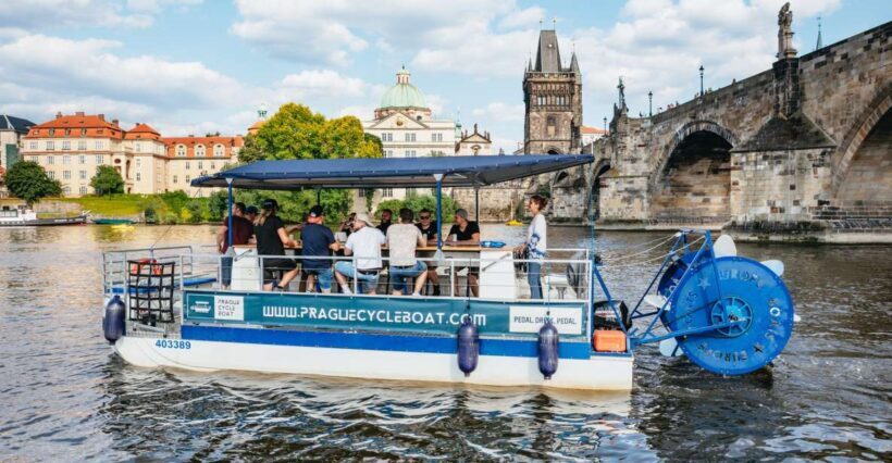 Prague: Swimming Beer Bike on A Cycle Boat - Frequently Asked Questions