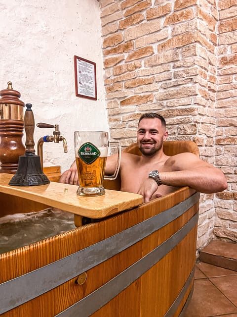 Prague: Ungelt Bernard Beer Spa with Beer & Optional Massage - Analyzing the Value