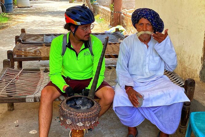 Premium Delhi Aravalli Organic Cycle Tour - A glimpse of Real and Rural India - Lunch at a Local Organic Farm