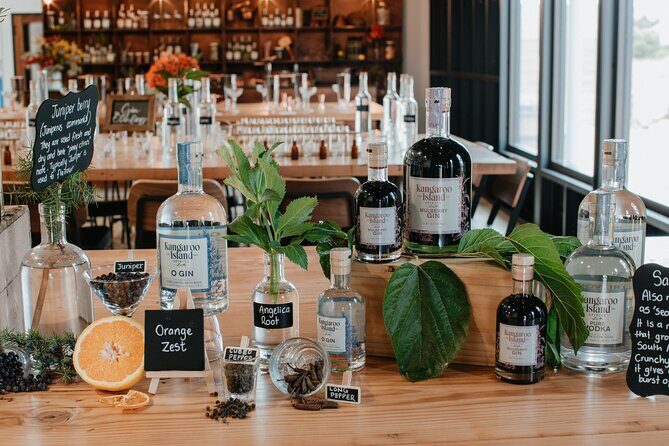 Premium Gin Tasting Activity in Cygnet River - What to Expect During the Experience