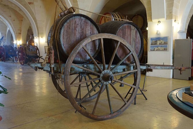 Primitivo and Negroamaro Wine Tour: a Visit to Two Wineries and Typical Lunch. From Lecce - A Day in Salento: Itinerary Overview