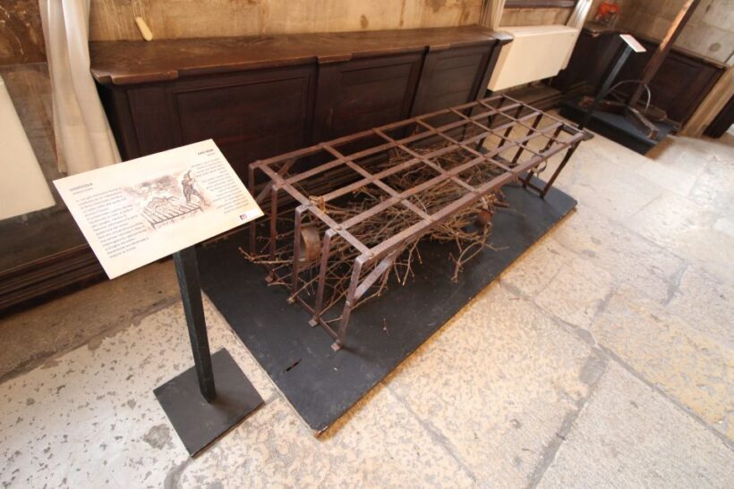 Prisons' Palace: Maleficia, Inquistion torture tools - Key Points