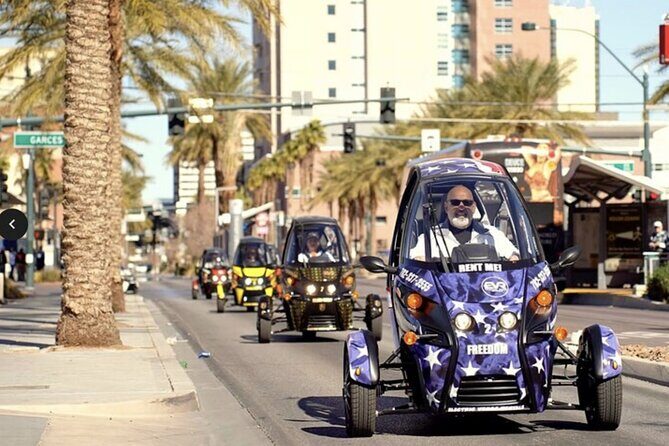 Private 1.5 Hour Sphere Las Vegas Guided Tour in an EVR car - Meeting and Initial Impressions