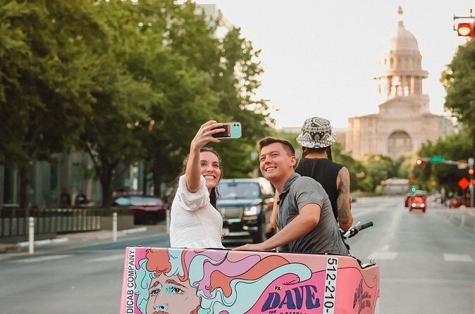 Private 1 Hour Pedicab City Tour of Austin - The Sum Up