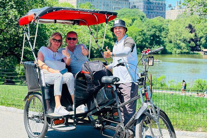 Private 2 Hour Central Park Pedicab Tour with Guide - In-Depth Look at the Experience