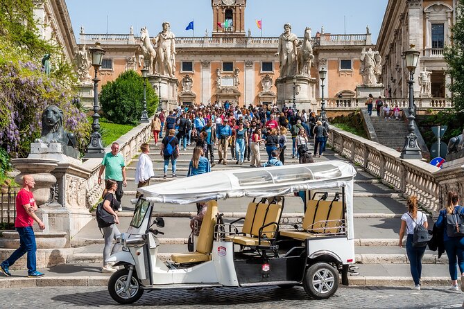 Private: 3 hours ETuk Tour in Rome - Detailed Breakdown of the Itinerary