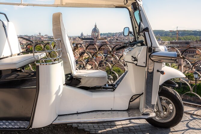 Private: 3 hours ETuk Tour in Rome - FAQ