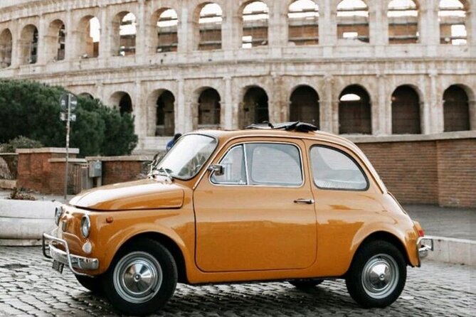Private: 3 hours panoramic tour of Rome aboard a vintage Fiat 500 - FAQ