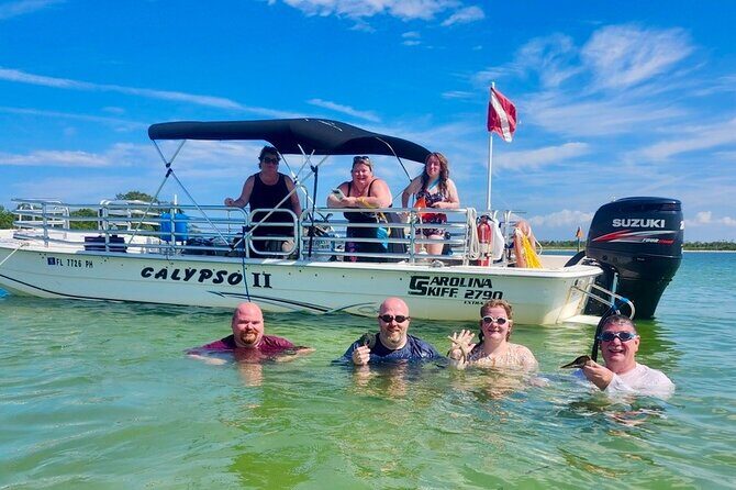 Private 4 Hour Shell Key Island Adventure Dolphins and Shells - Key Points