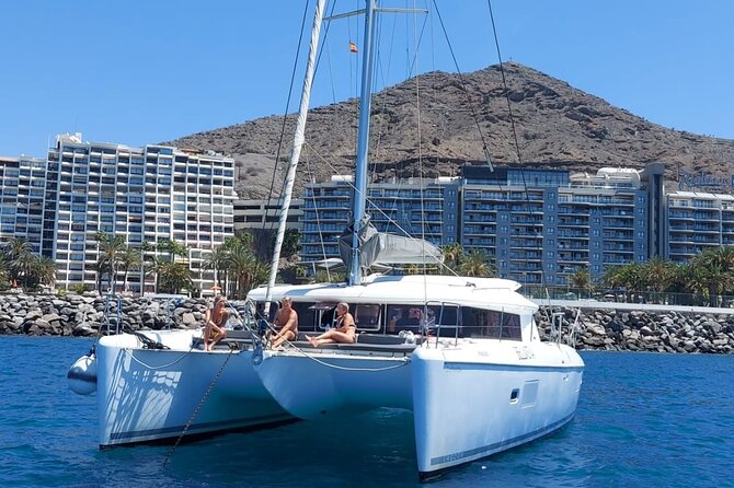 Private 5 Hour Catamaran Cruise in South of Gran Canaria - Key Points