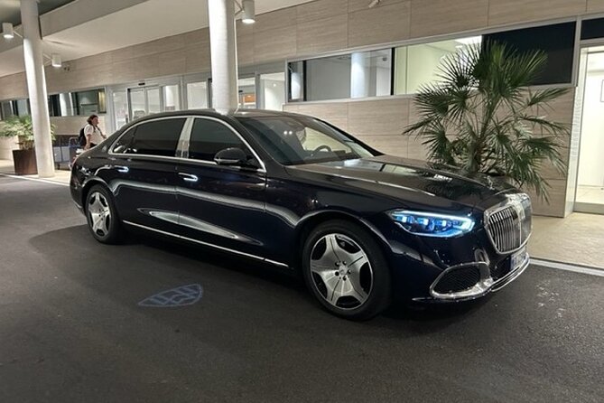 Private airport transfer Mercedes S 580 Maybach 4 matic - Key Points