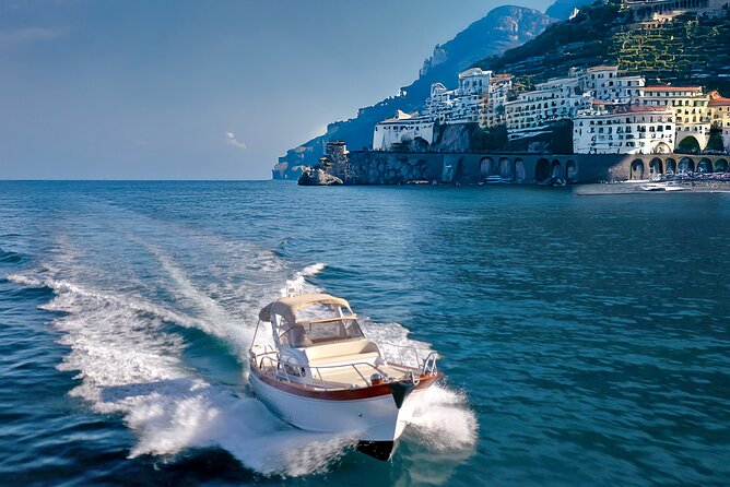 Private Amalfi Coast Sunset Boat Tour - Taking in the Amalfi Coast Sunset