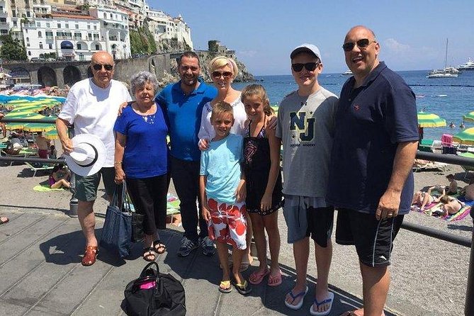 Private Amalfi Coast Tour With English Driver Available - Pickup Information