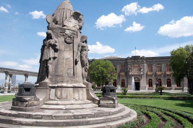 PRIVATE and unique in Chapultepec Castle Museum of Anthropology - Key Points