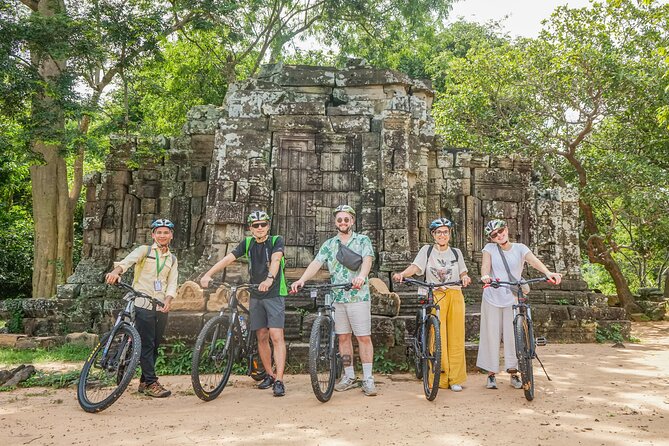 Private Angkor Sunrise Bike Tour Supported By Minivan - FAQs