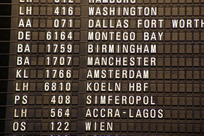 Private arrival OR departure transfer in Washington (hotel OR airport pick-up) - Key Points