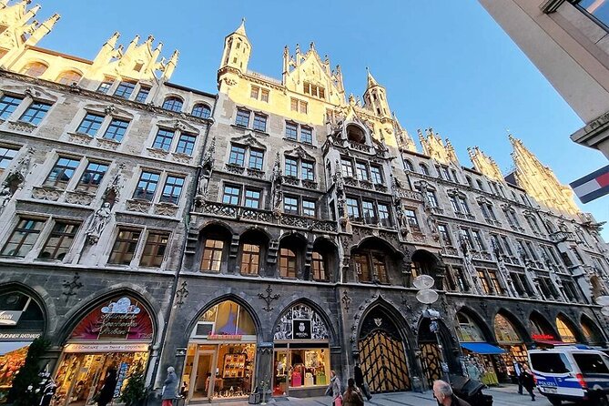 Private audio book city rally in Munich city centre - Key Points