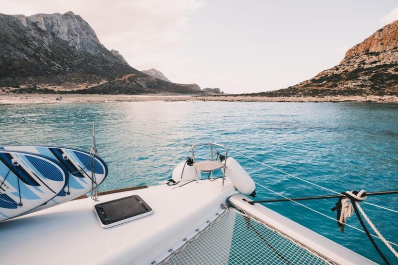 Private Balos & Gramvousa Luxury Catamaran Cruise with Meals - Drop-offs and Flexibility