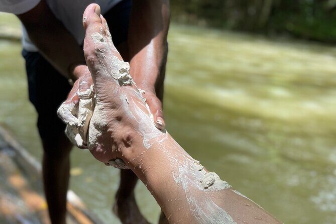 Private Bamboo Rafting, Limestone Massage and Hip Strip Tour - Key Points