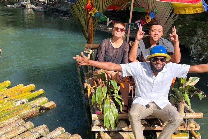 Private Bamboo Rafting with limestone foot message - Montego Bay - Key Points