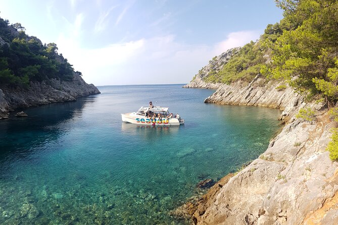 Private Blue Lagoon and Hidden Bays Tour From Split & Brac for 12 - Inclusions