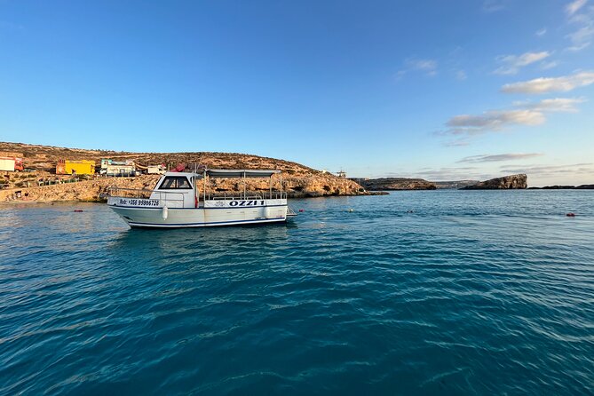 Private Boat Charter Blue Lagoon Crystal Lagoon and Comino - Key Points